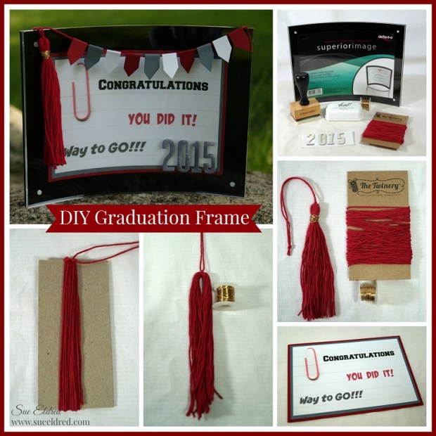 DIY Graduation Frame with Tassel – Sue's Creative Workshop