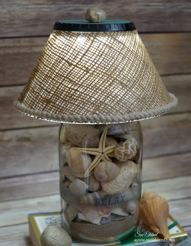 DIY Seashell Lamp – Sue's Creative Workshop