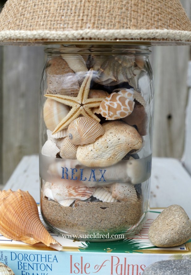 DIY Seashell Lamp – Sue's Creative Workshop