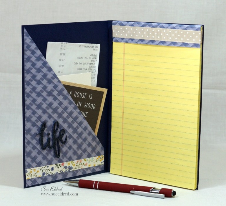 How to make a DIY Memo Pad Holder – Sue's Creative Workshop