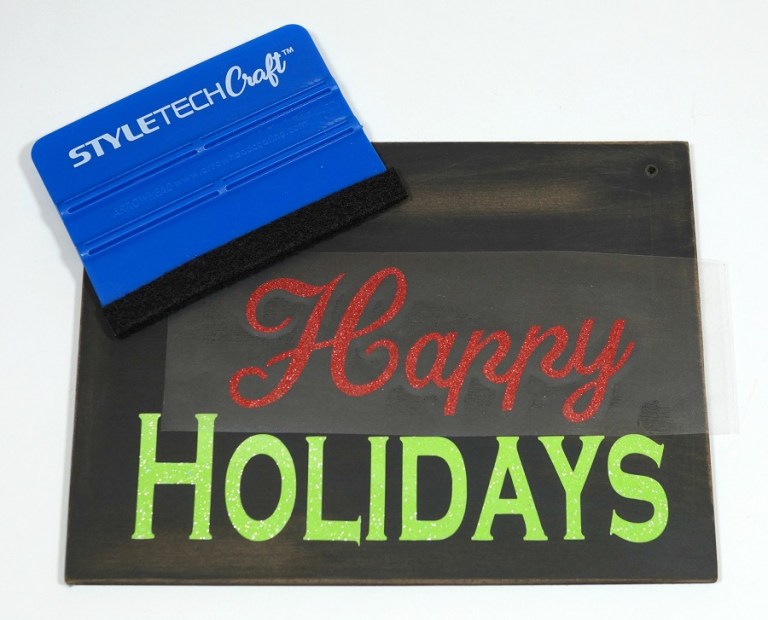 Happy Holidays Chalkboard Sign – Sue's Creative Workshop