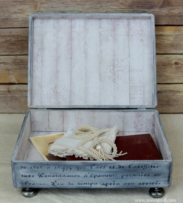 How to Create a Vintage Inspired Memento Box – Sue's Creative Workshop