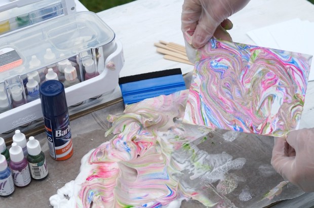 Shaving Cream Art – Sue's Creative Workshop