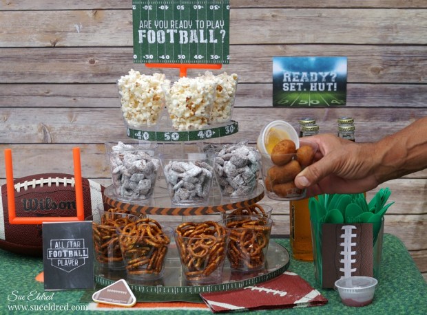 Easy DIY Football Themed Party Ideas – Sue's Creative Workshop
