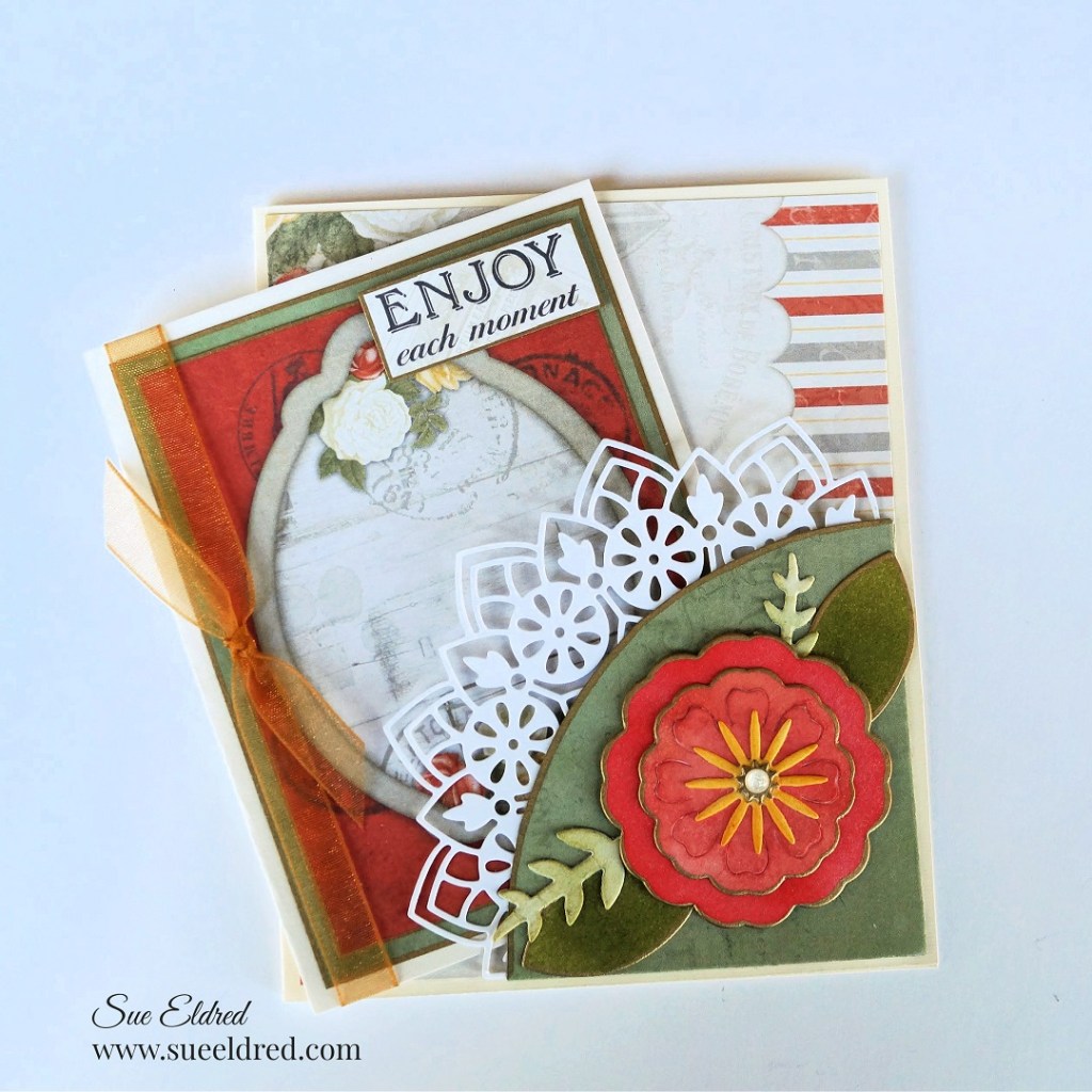 Floral Pocket Folio Card – Sue's Creative Workshop