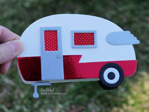 Snazzy Little Red Camper – Sue's Creative Workshop