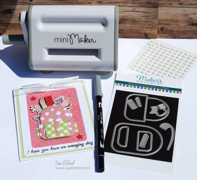 Back to School Mini Essentials Card – Sue's Creative Workshop