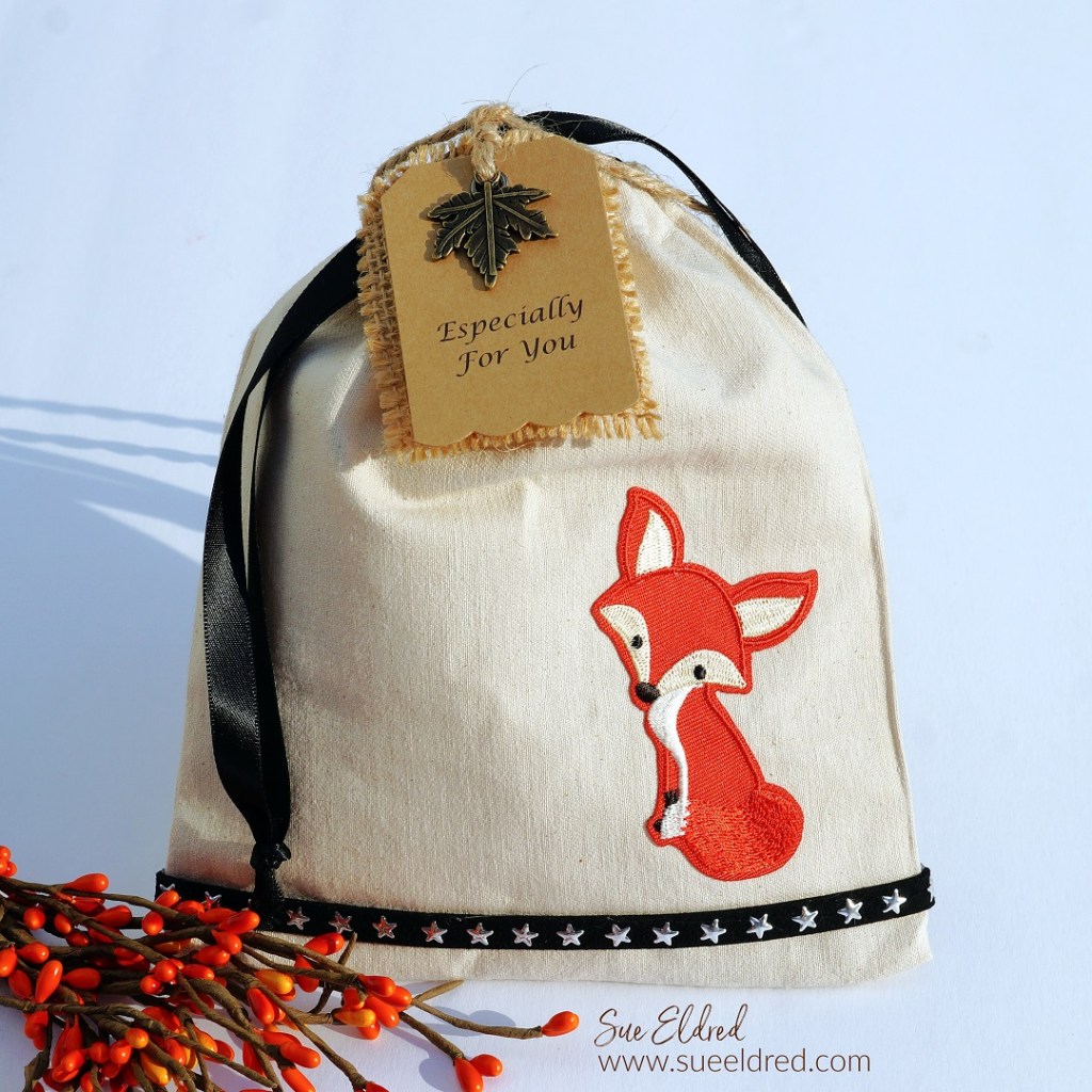 DIY Reusable Fox Canvas Gift Bag – Sue's Creative Workshop