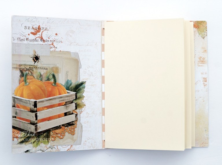 Simple Vintage Fall Memories Album – Sue's Creative Workshop