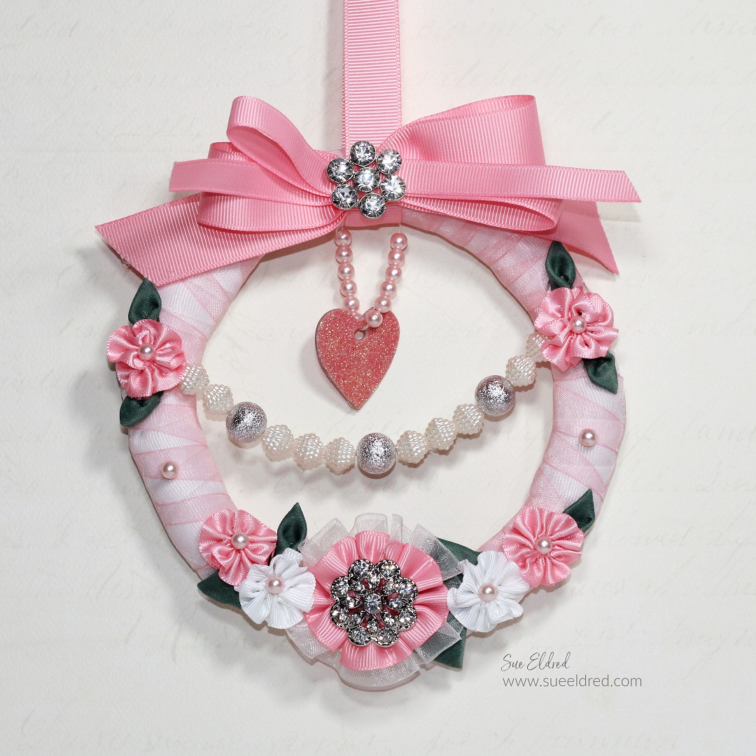 Prissy Pink Princess Wreath – Sue's Creative Workshop