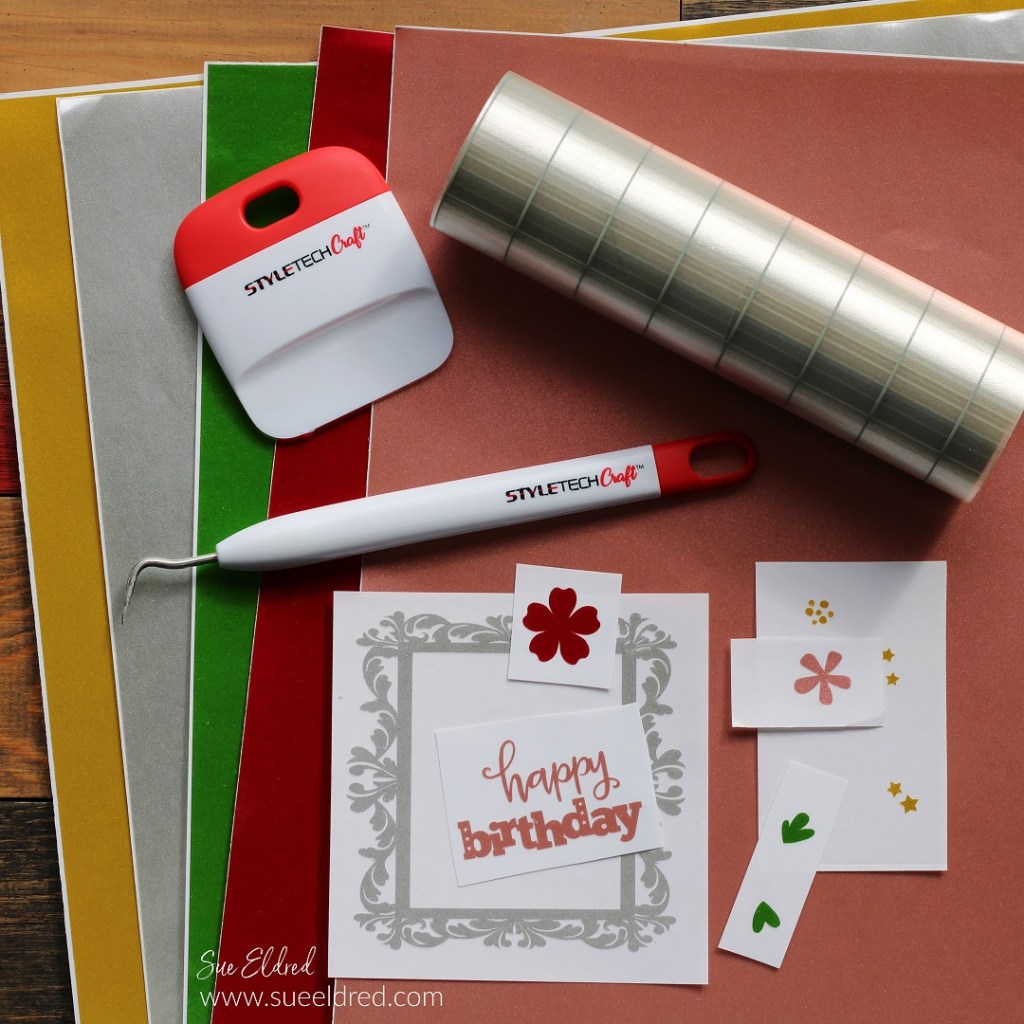 Card Making with StyleTechCraft Vinyl – Sue's Creative Workshop