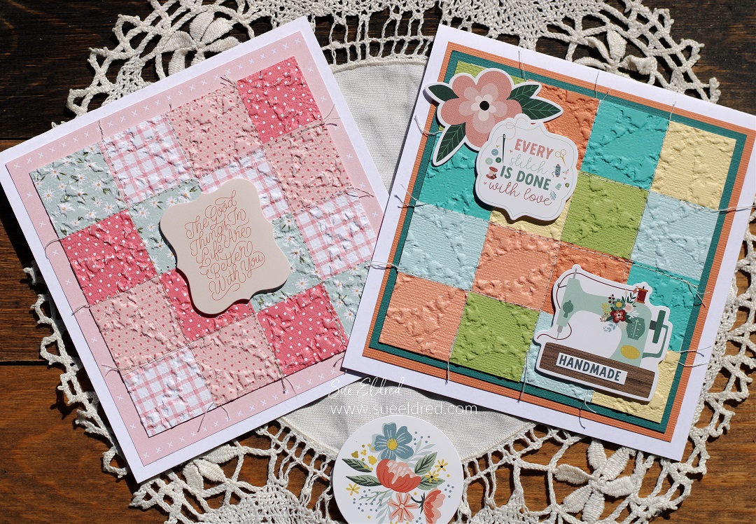 Simple Embossed Greeting Cards – Sue's Creative Workshop