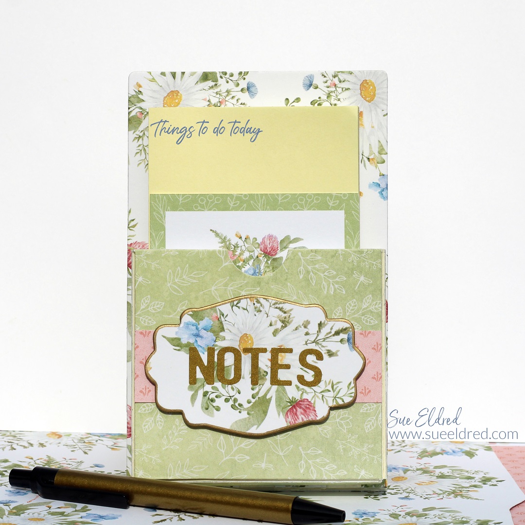 DIY Floral Notepad Holder – Sue's Creative Workshop