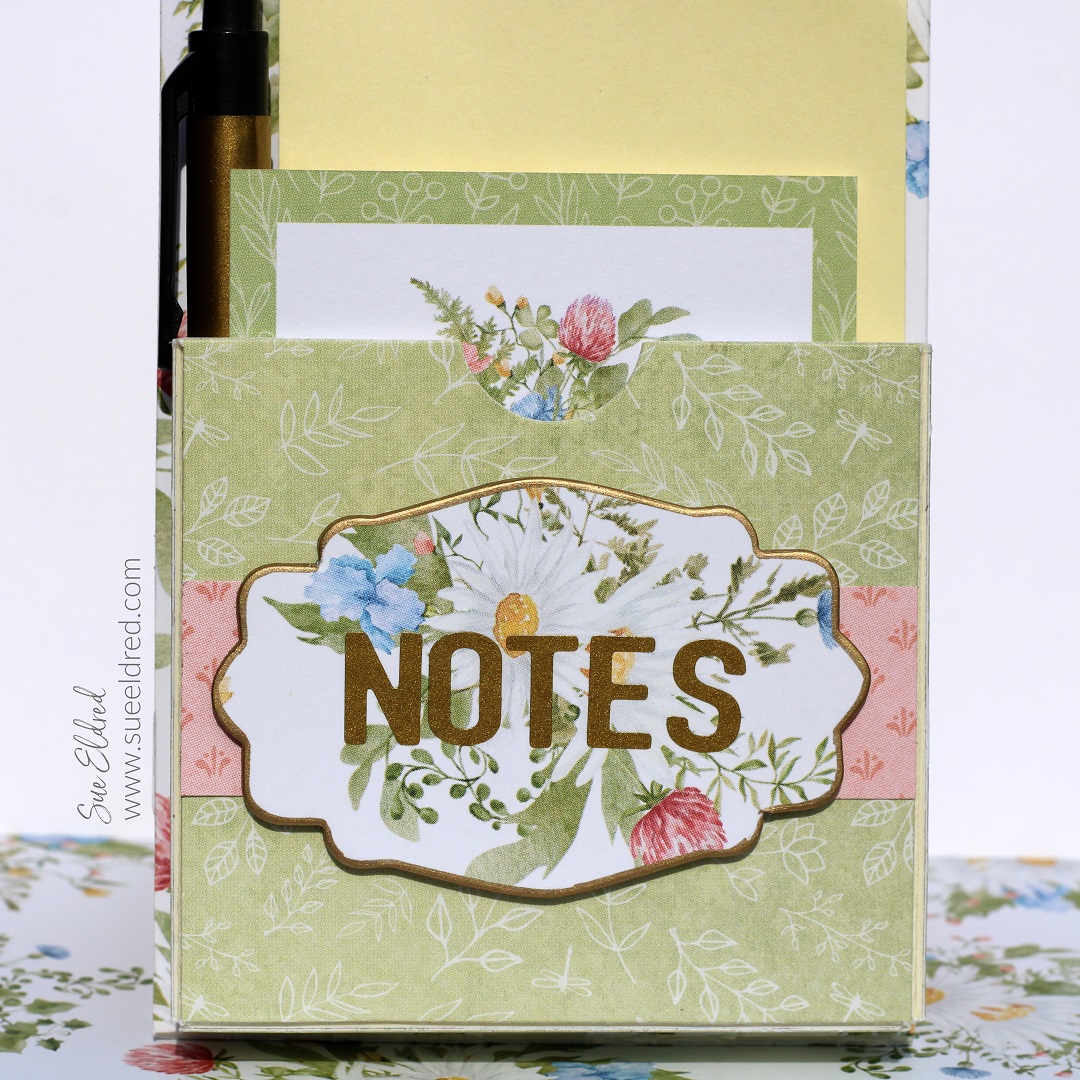 DIY Floral Notepad Holder – Sue's Creative Workshop
