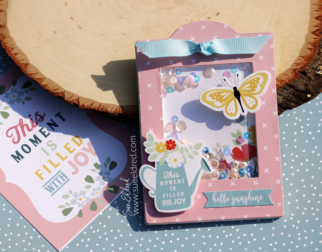 How to make a Shaker Tag – Sue's Creative Workshop
