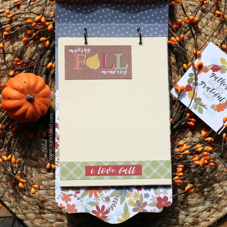 “Autumn Leaves & Pumpkin Please” Album – Sue's Creative Workshop