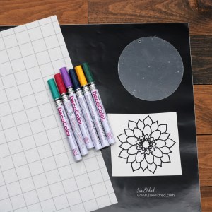 Simple Reverse Painting Technique on Acrylic – Sue's Creative Workshop