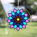 Simple Reverse Painting Technique on Acrylic – Sue's Creative Workshop