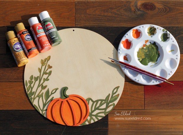 “Hello Autumn” a Fall Dollar Tree DIY – Sue's Creative Workshop