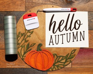 “Hello Autumn” a Fall Dollar Tree DIY – Sue's Creative Workshop