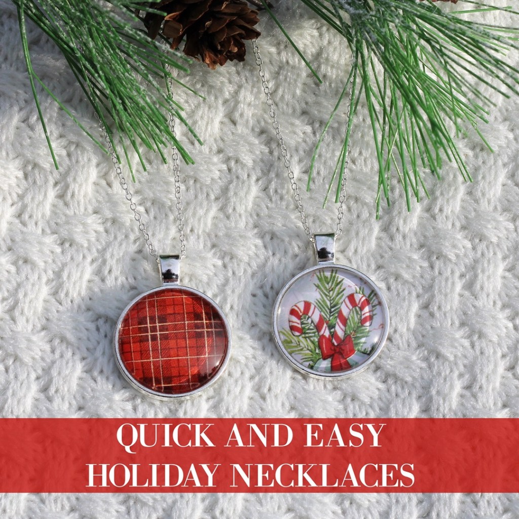Quick and Easy Holiday Necklaces – Sue's Creative Workshop