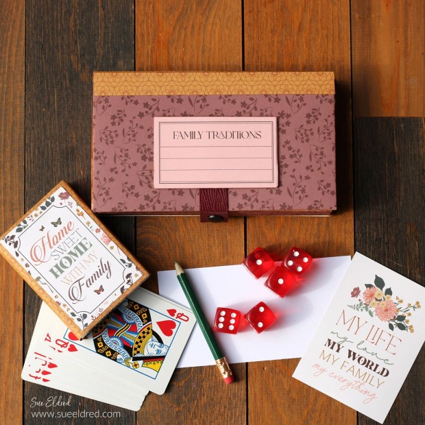 Family Game Night DIY Mini Storage Box – Sue's Creative Workshop
